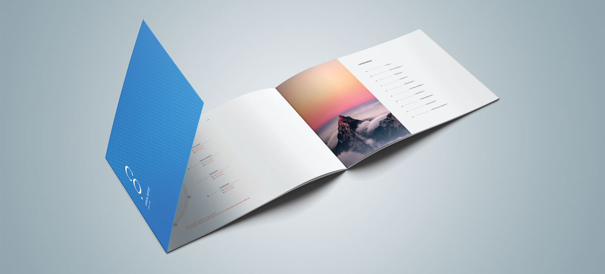 Saddle Stitched Brochures | Printed Easy